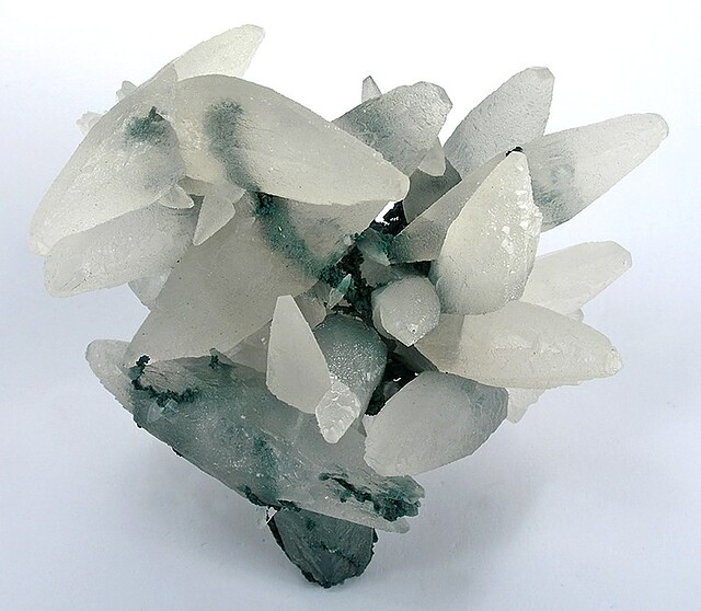 Calcite, Quartz (Var: Amethyst)