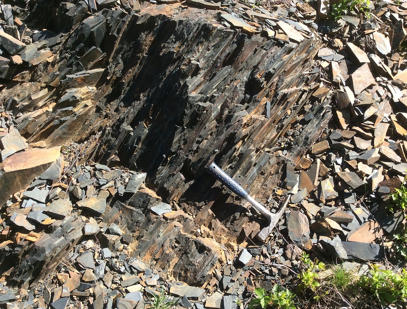 Slate: Mineral information, data and localities.