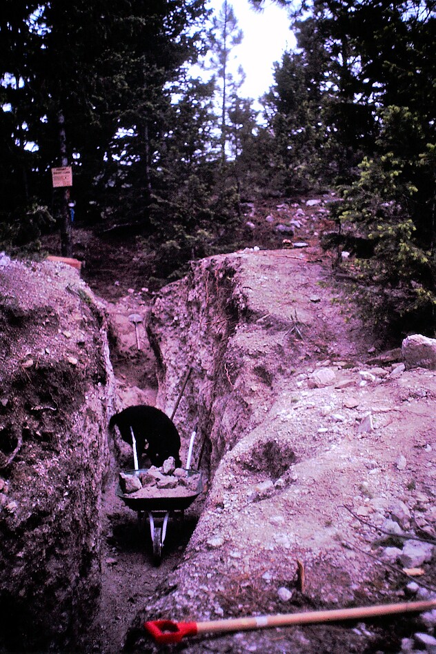 Crazy Sphinx Mine (Dry Gulch; Crazy Sphinx claim), Helena, Helena ...