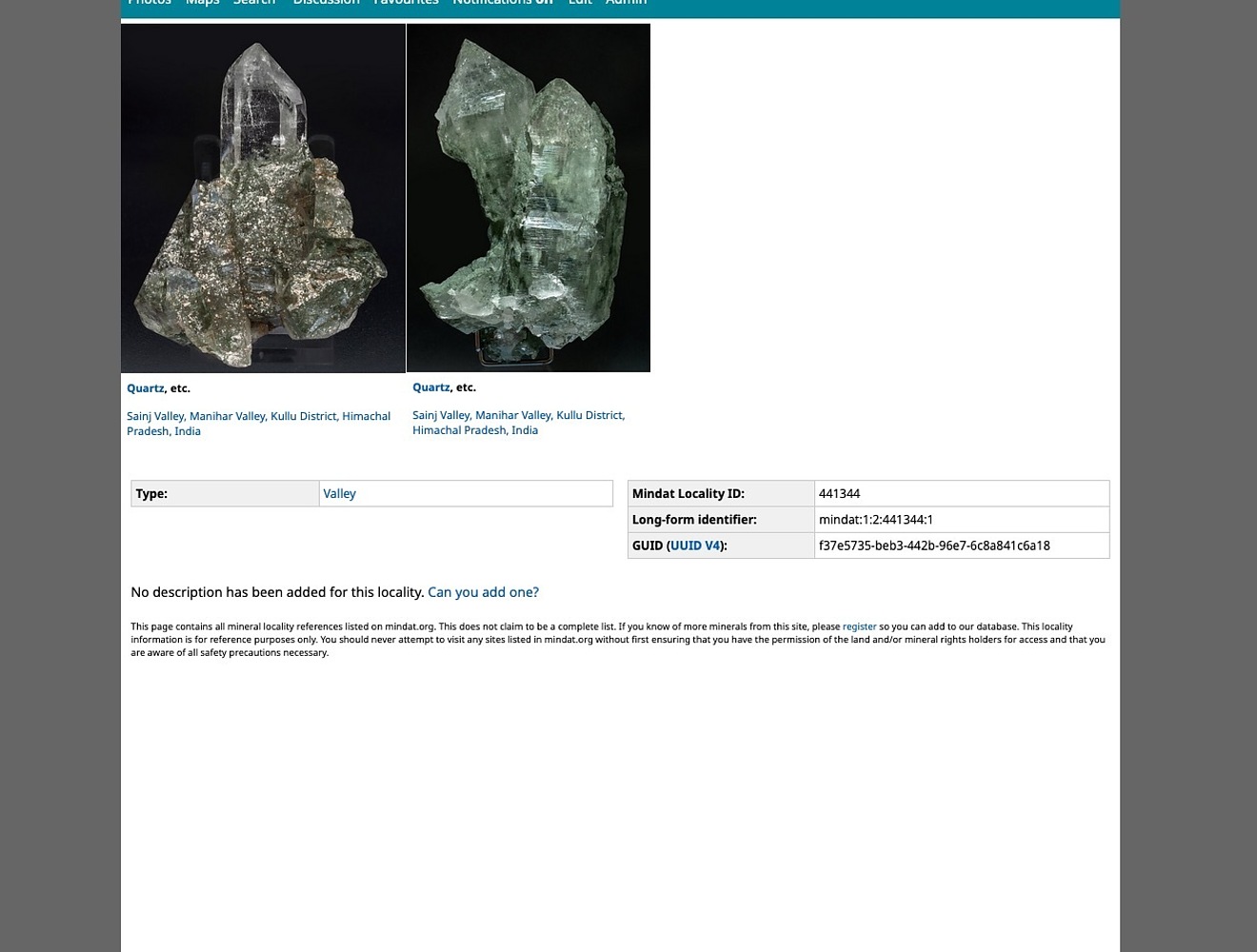 Improving Mindat.org : Locality Search Problem
