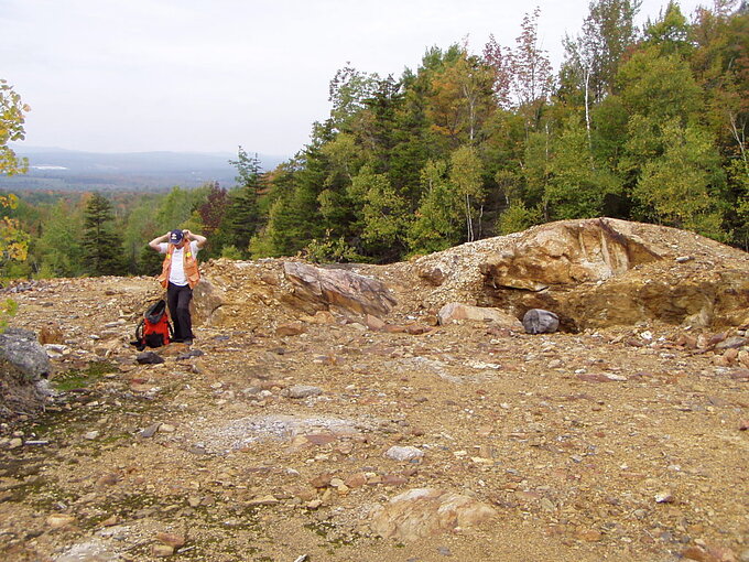 Suffield mine (Griffith's mine), Sherbrooke TE, Estrie, Québec, Canada