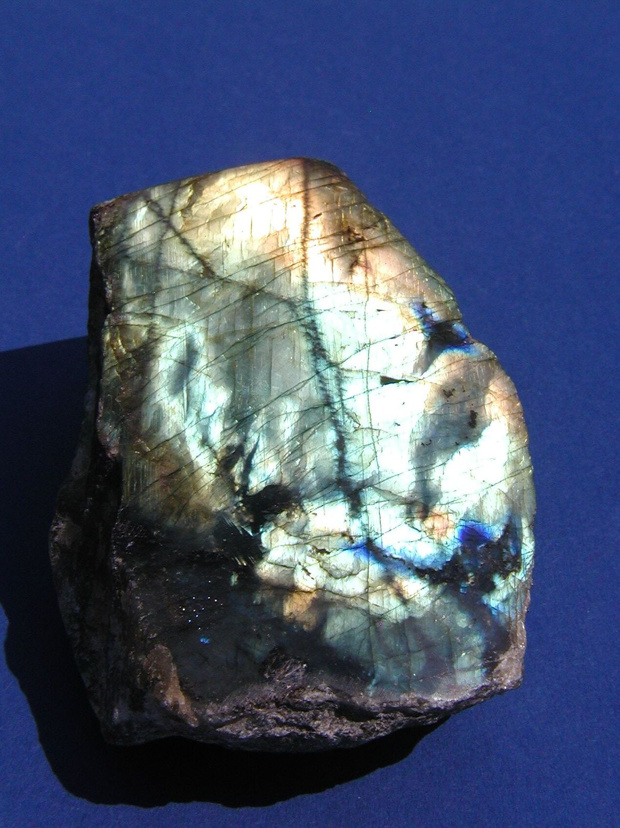 Anorthite (Var: Labradorite)