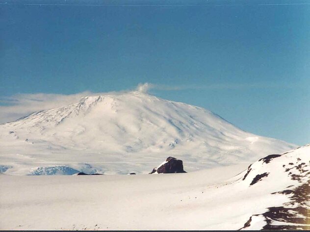 Mount Erebus, Ross Island, Ross Archipelago, Victoria Land, Eastern ...