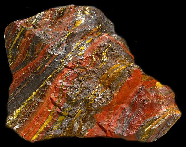Tiger Iron: Mineral information, data and localities.