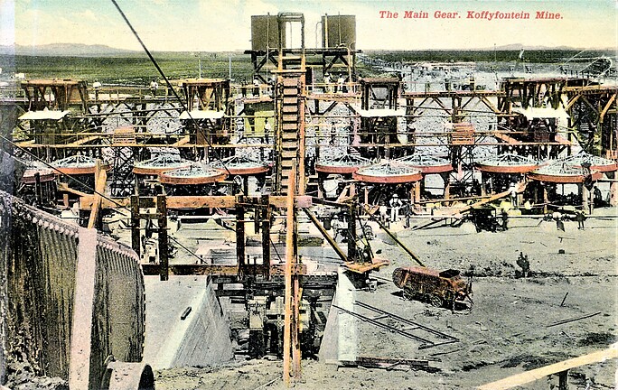 Koffiefontein Mine, Koffiefontein, Letsemeng Local Municipality ...