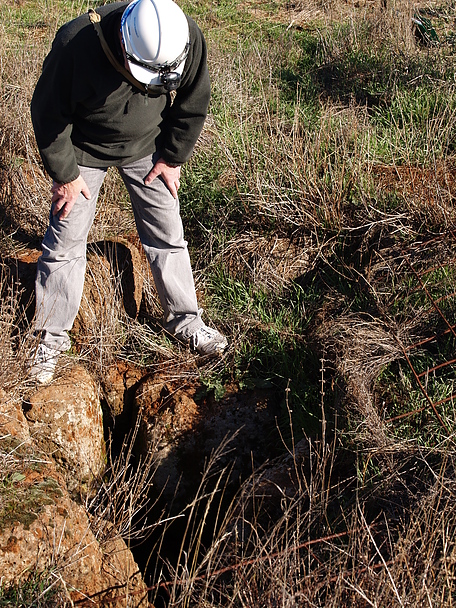 Parwan lava caves, Parwan, Moorabool Shire, Victoria, Australia