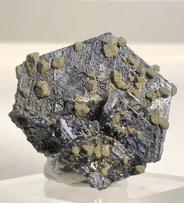 Polybasite, Pyrite
