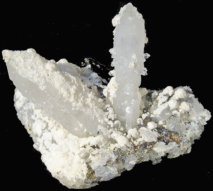 Quartz from Baia Sprie mine, Baia Sprie, Maramureș County, Romania