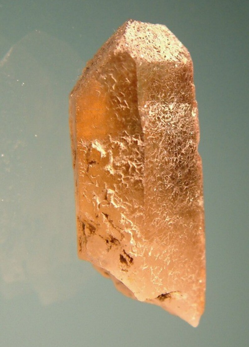 Another copy, of Quartz Citrine natural crystal, collected in the ...