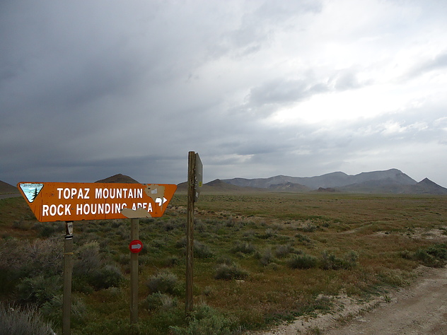 Topaz Mountain, Thomas Range, Juab County, Utah, USA