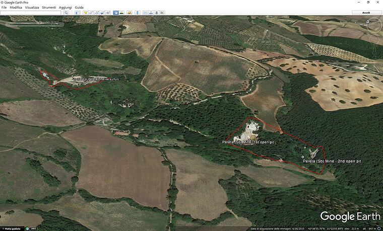 Pereta Mine, Scansano, Grosseto Province, Tuscany, Italy