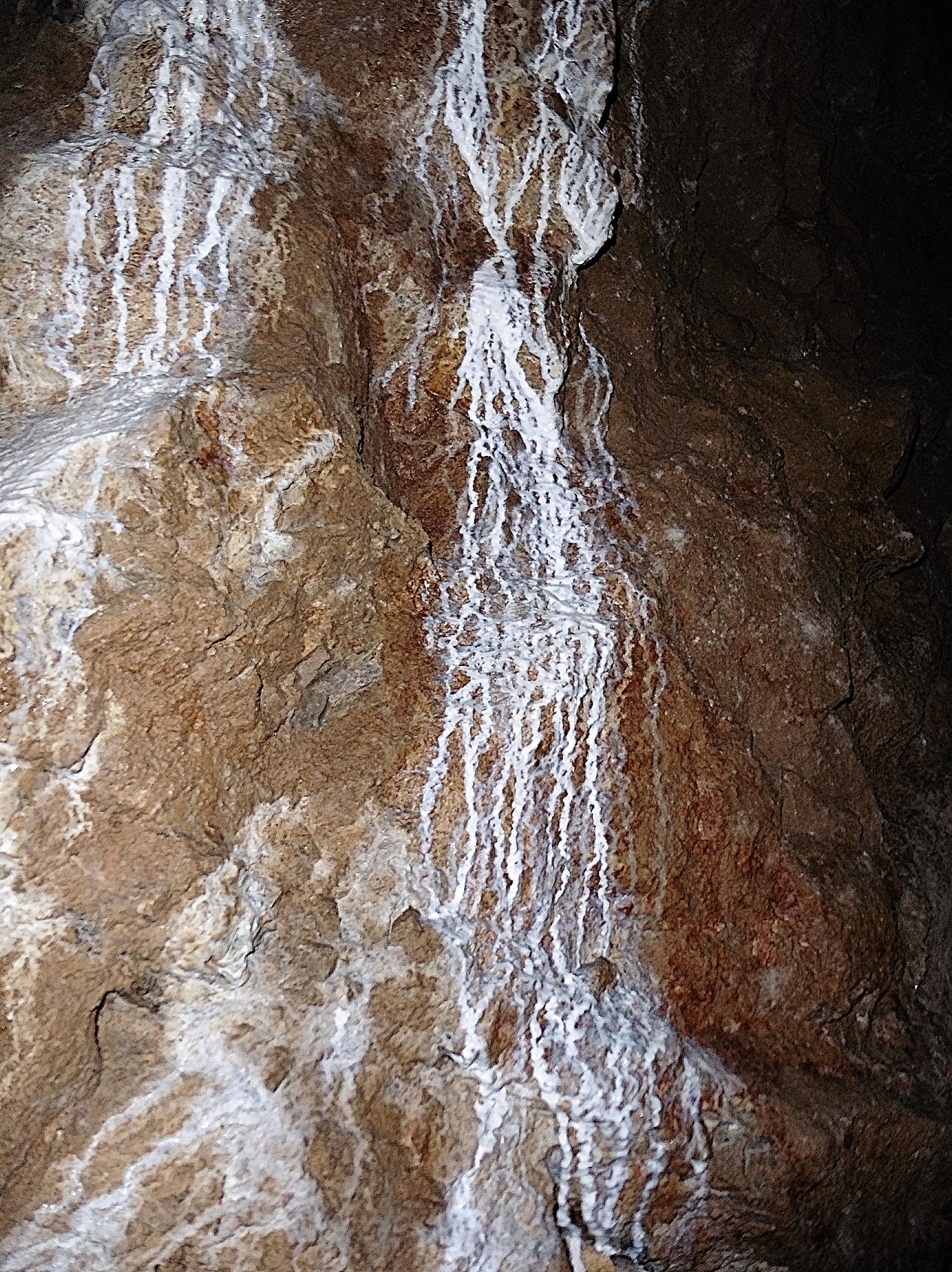 Radiated fibrous aggregates of hydrozincite