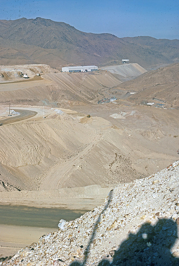 Sar Cheshmeh Mine (Sarcheshmeh Mine), Pariz, Sirjan County, Kerman ...