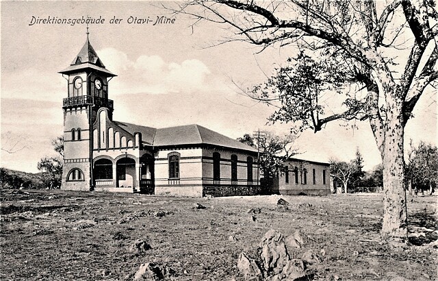 View of the Tsumeb copper mining area, ca. 1930.