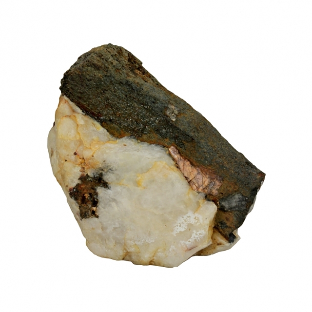 Riebeckite, Quartz