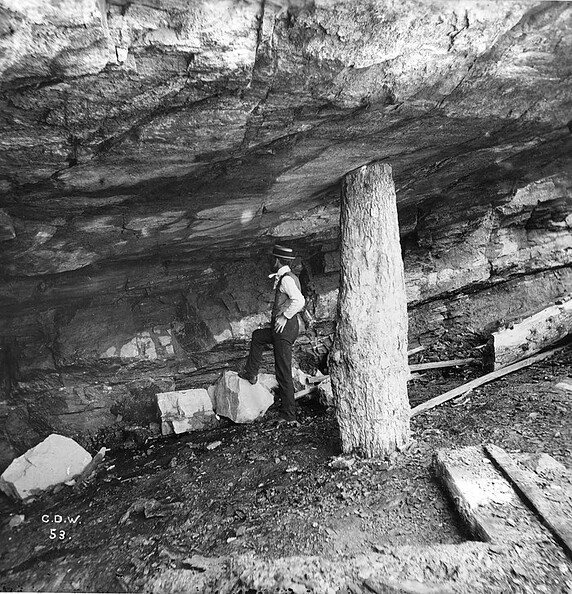 Dixon's American Graphite Company Mine (Dixon Plumbago Mine), Graphite ...