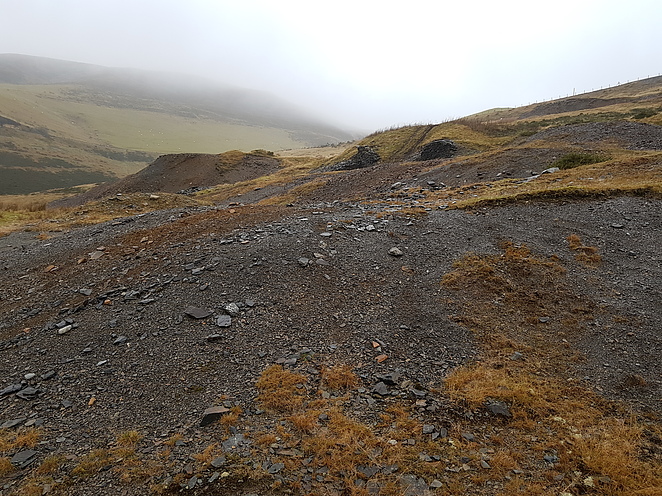 Esgair Lead Mine, Upper Llanfihangell-y-Creuddyn, Ceredigion, Wales, UK