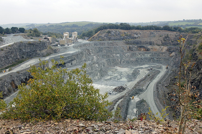 Greystone Quarry, Lezant, Cornwall, England, UK