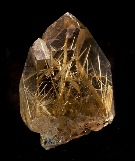 Rutilated Quartz: Mineral information, data and localities.