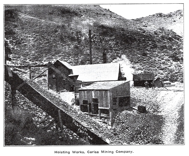 Carisa Mine (Carissa Mine; Clarissa Mine), Mammoth, Tintic Mining ...