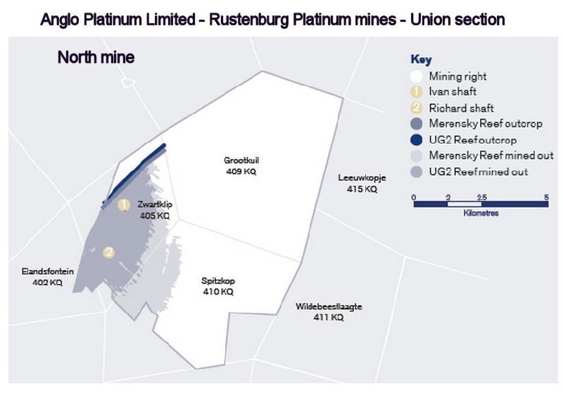 Union Mine, Rustenburg, Rustenburg Local Municipality, Bojanala ...