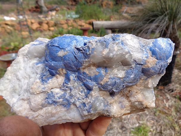Carlaminda Blue pegmatite quarry (Johnson Well; Dollar Well), Gabyon ...