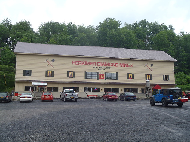 Herkimer Diamond Mine (Herkimer Diamond Development), Middleville, Town ...