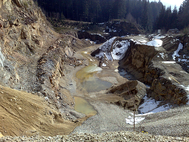 Lambachgraben quarry ("Harterbachgraben" quarry), Hadersdorf, Kindberg ...