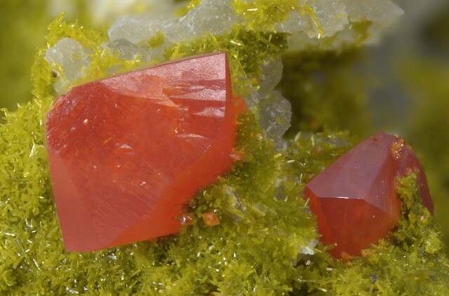 Crocoite, Pyromorphite