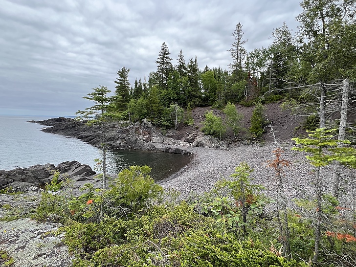 Mamainse Mine, Mamainse Point area, Algoma District, Ontario, Canada