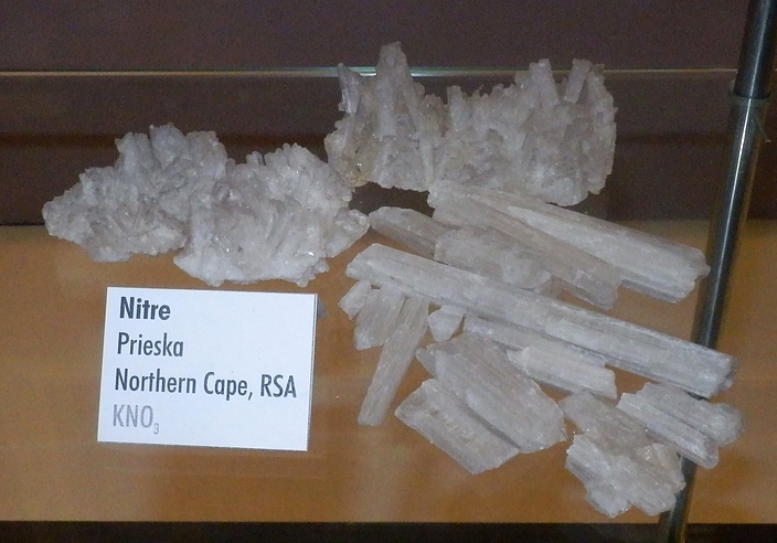 Niter: Mineral information, data and localities.