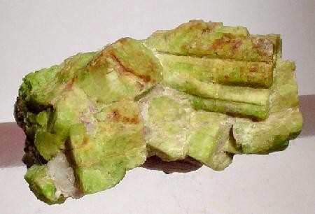 Viridine: Mineral information, data and localities.