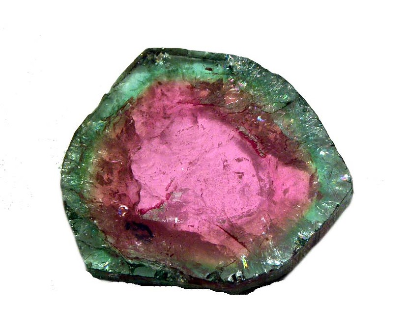 Watermelon Tourmaline: Mineral information, data and localities.