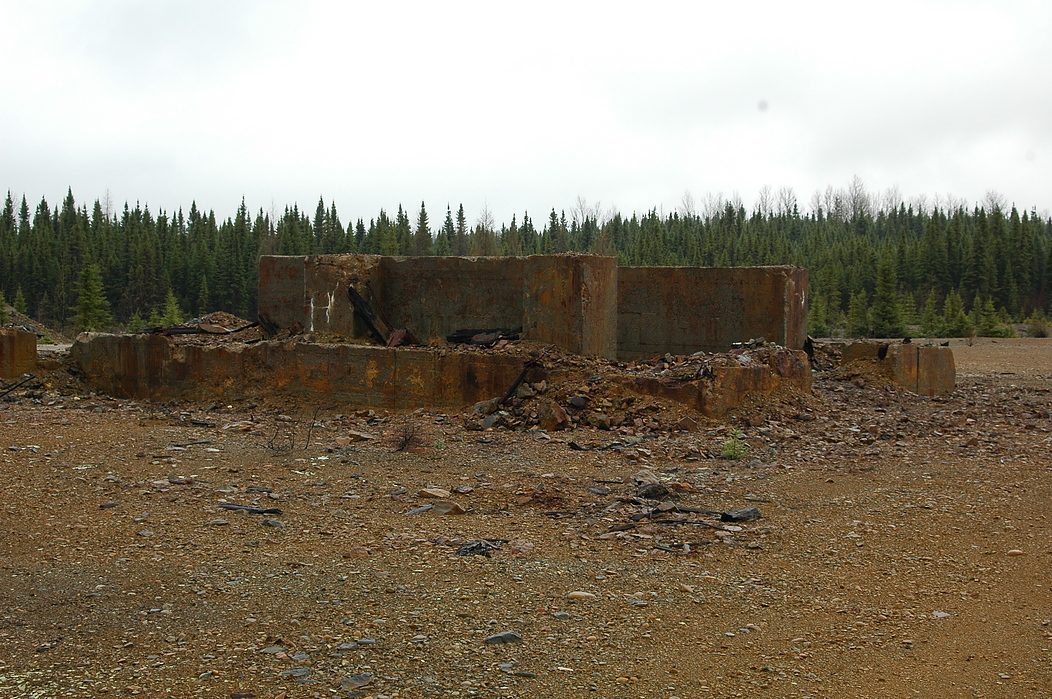 Joutel Copper mine, Baie-James, Jamésie, Nord-du-Québec, Québec, Canada