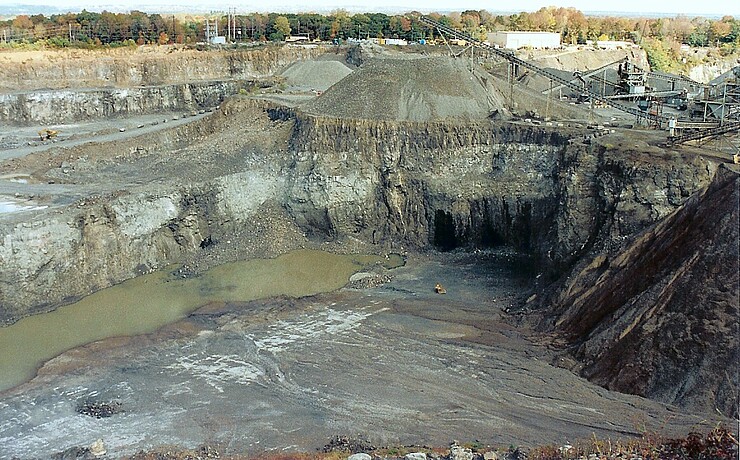 Millington Quarry, Bernards Township, Somerset County, New Jersey, USA