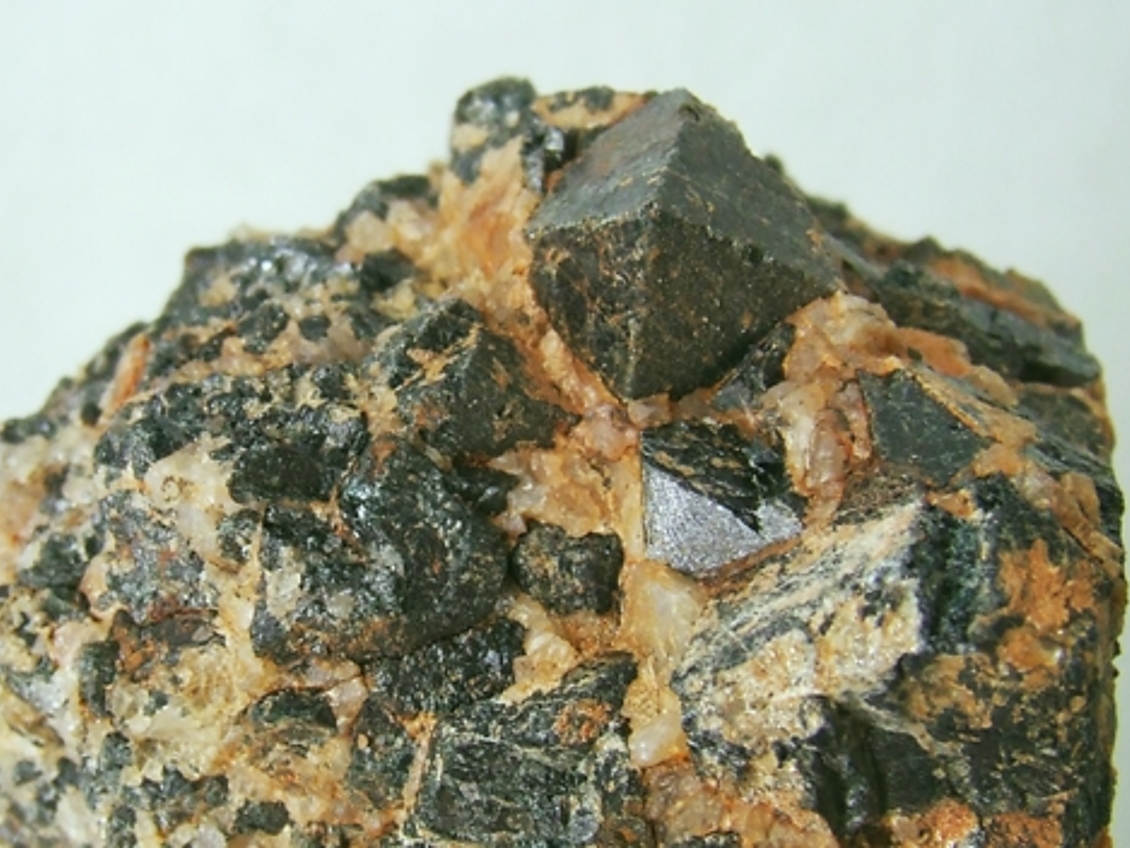 Large Gahnite crystal. TGMS Show Tucson 2008