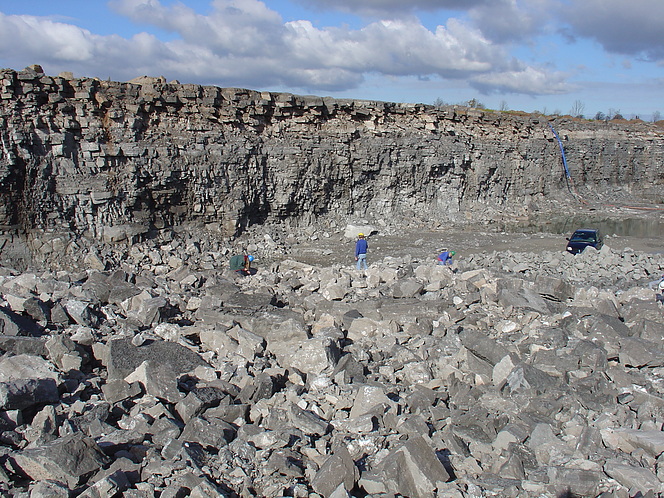 Holcim Quarry, Lockport, Niagara County, New York, USA