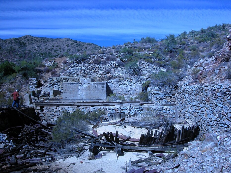 Leviathan Mine (Copper Wonder Mine), Diamond Joe Peak, Diamond Joe ...