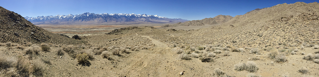 Crystal Ridge, Johnson Spring, Tibbetts Mining District, Inyo Mts (Inyo ...