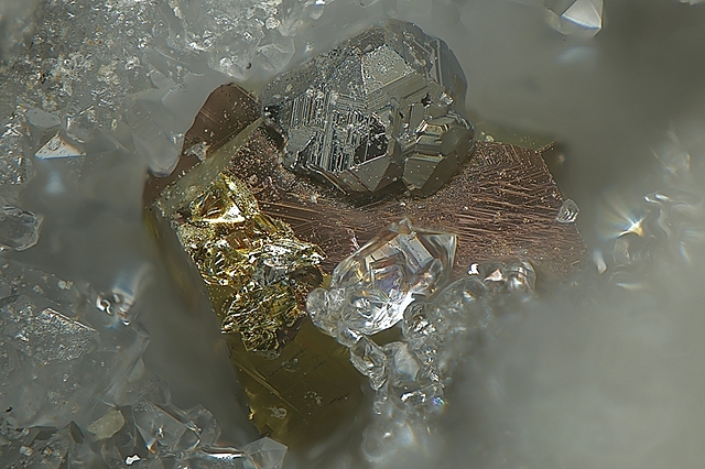 Matildite, Chalcopyrite