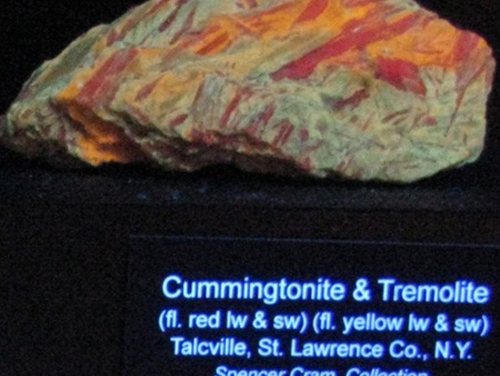 Cummingtonite, Tremolite