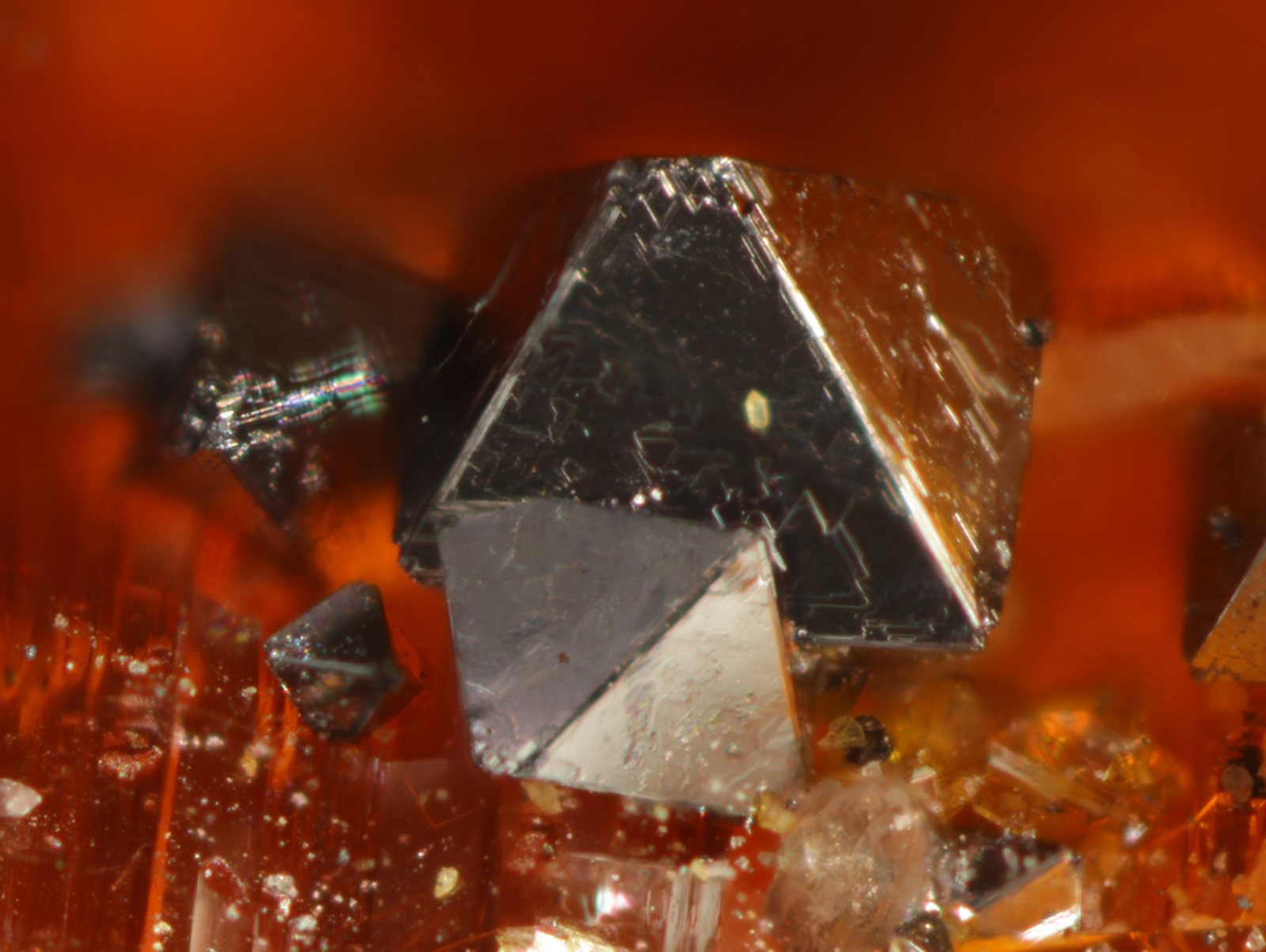 Clausthalite, Wurtzite, Alabandite, Rhodochrosite