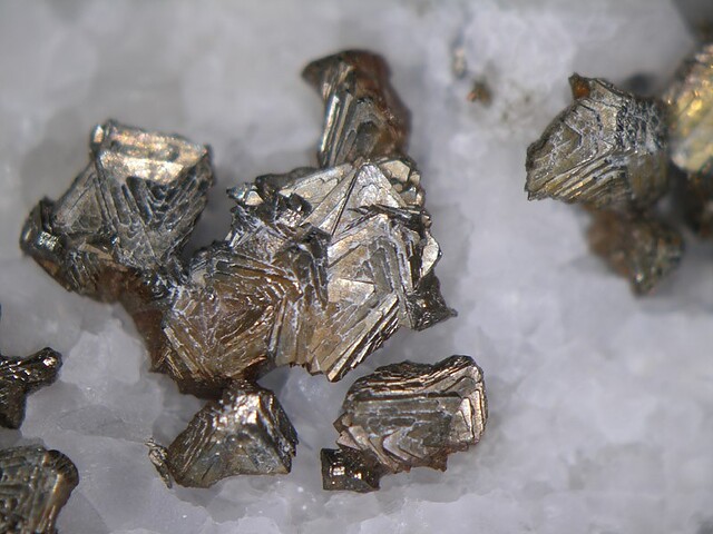 Pyrite, Calcite