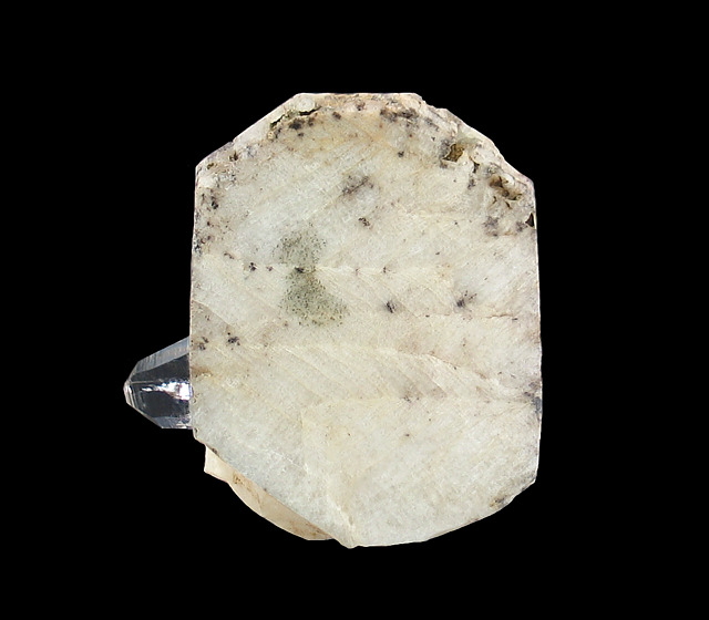 Albite (Var: Pericline), Quartz
