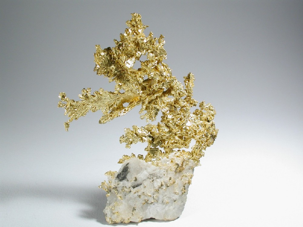 Gold, Quartz Eagle's Nest Mine, Sage Hill, Michigan Bluff Mining ...
