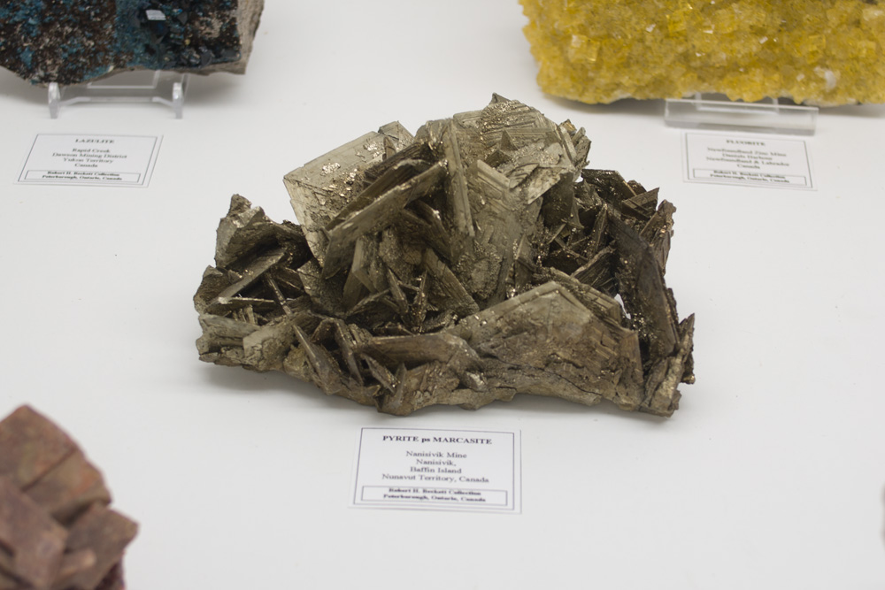 Pyrite ps. Marcasite