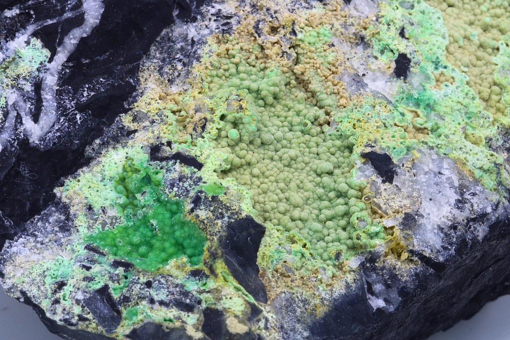 Variscite La Floquerie quarry, Pannecé, Châteaubriant-Ancenis, Loire ...