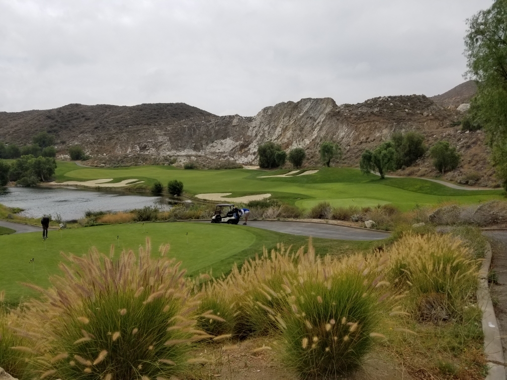 Quarry View at Start of Golf Course